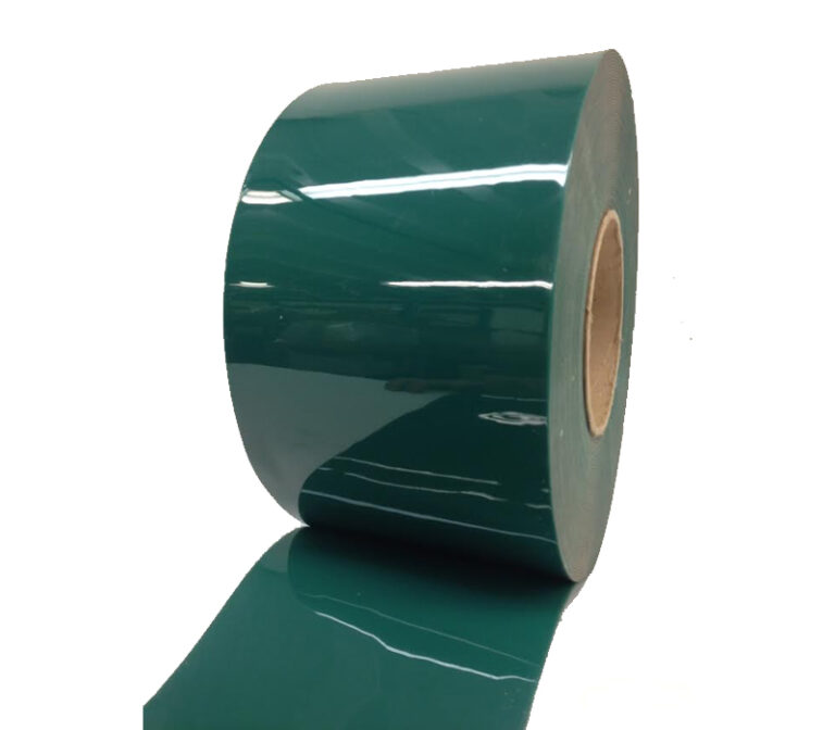 Green PVC Strip Curtain Roll Used as Protective Screen - Tarpaulinsshop