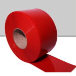 PVC Strip Red Roll Idea For High Risk Area Denotation - Tarpaulinsshop